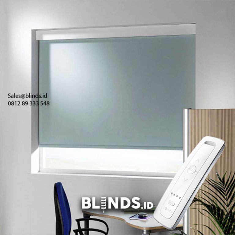 Inovasi Terbaru Tirai Roller Blinds Motorized System - Blinds Jakarta