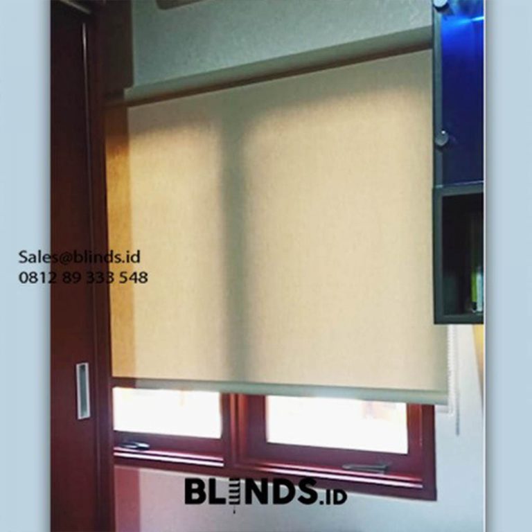 Roller Blinds Dimout Ruangan Jadi Cantik & Sejuk - Blinds Jakarta